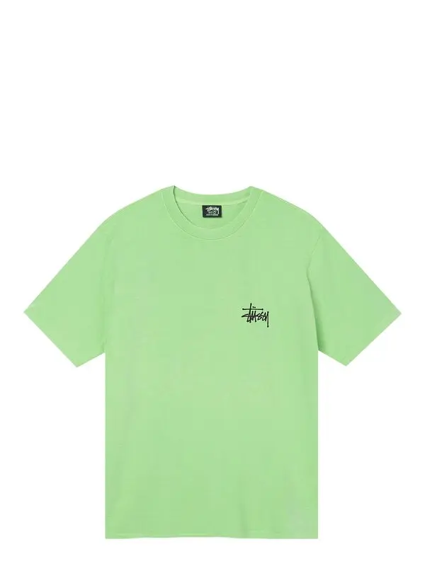 StÜssy Skull Wings Pigment Dyed Tee - Green