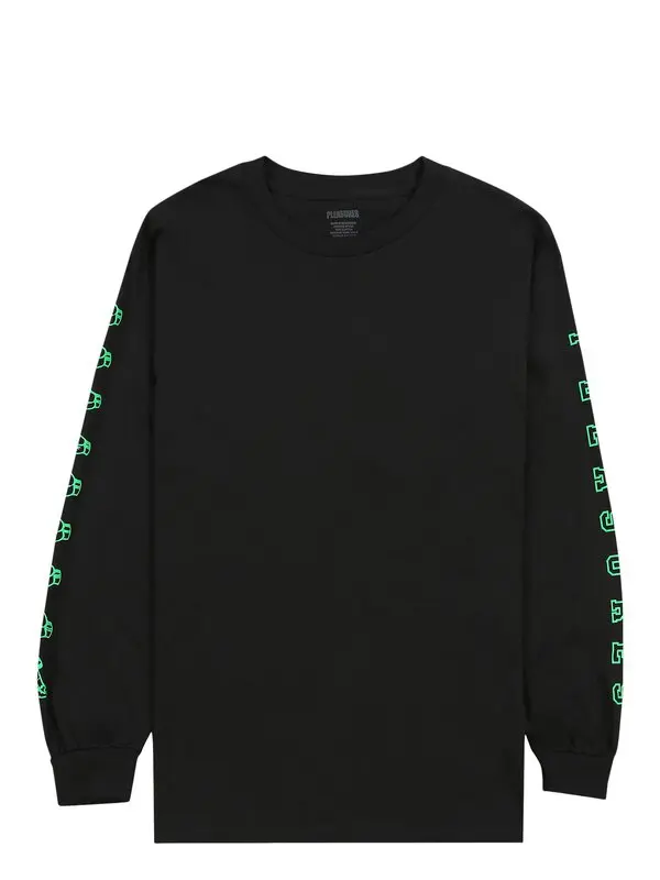 PLEASURES Sign Long-sleeve - Black