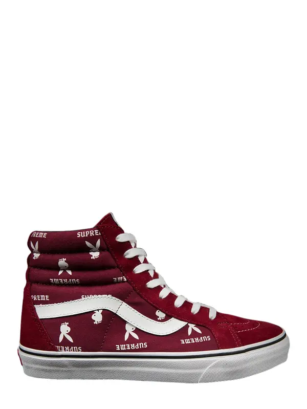 VANS Supreme X Sk8-hi Reissue Pro 'playboy' Sneakers - Red
