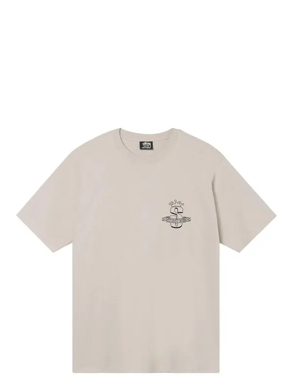 StÜssy Gear Banner Tee 'smoke - Grey