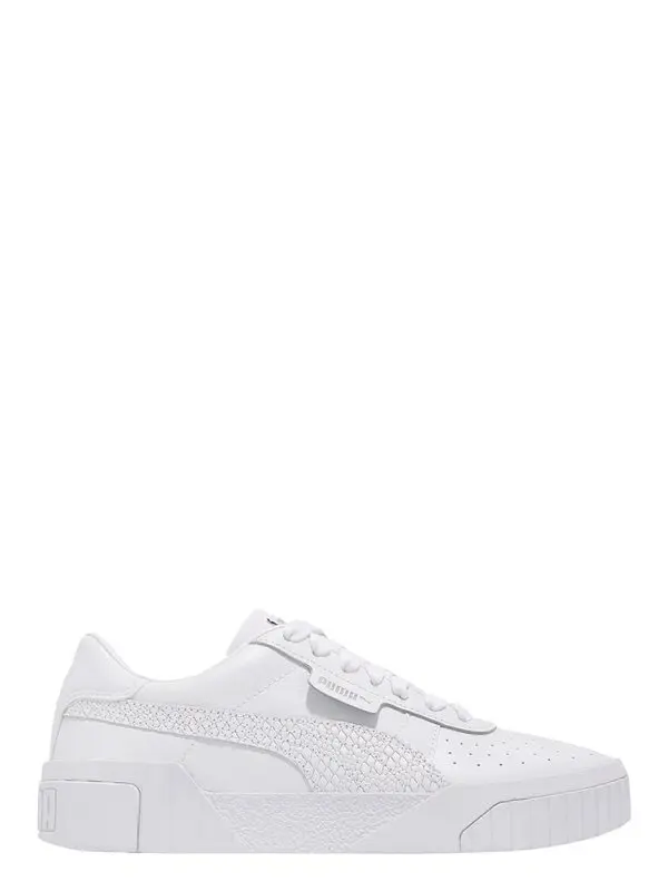 PUMA Wmns Cali 'snake' Sneakers - White