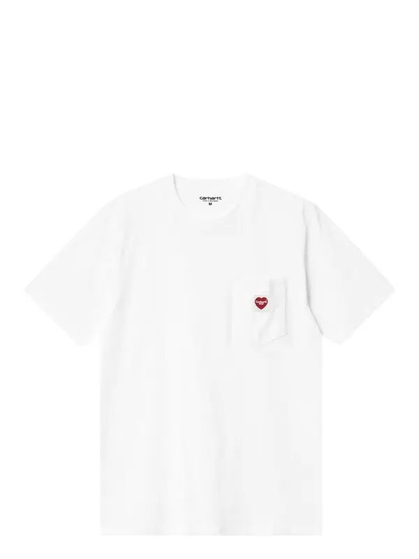 Carhartt Work In Progress Pocket Heart T-shirt - White
