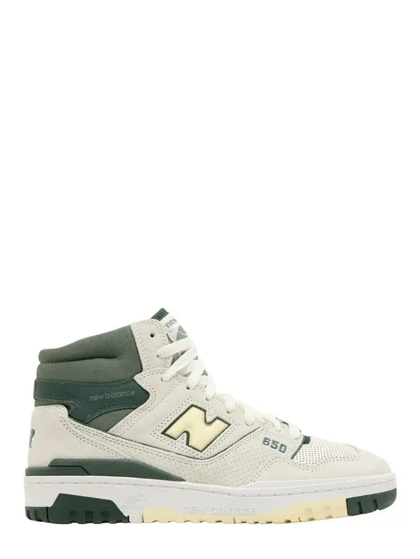 NEW BALANCE 650r High-top Sneakers - Cream