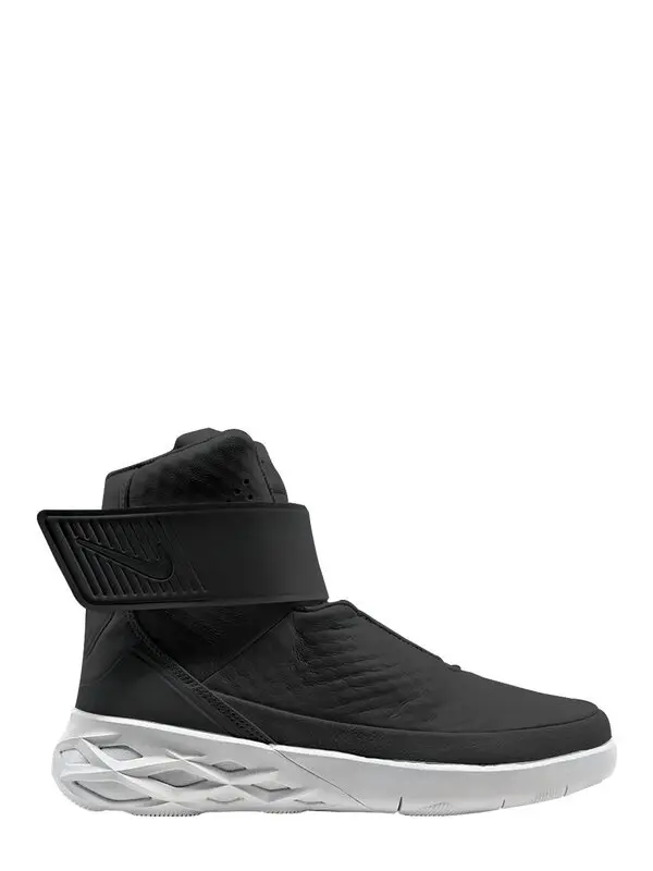 Nike Swoosh Hunter High-top Sneakers - Black