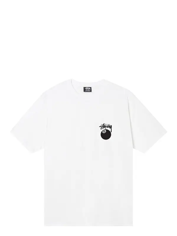 StÜssy Billiards Tee - White