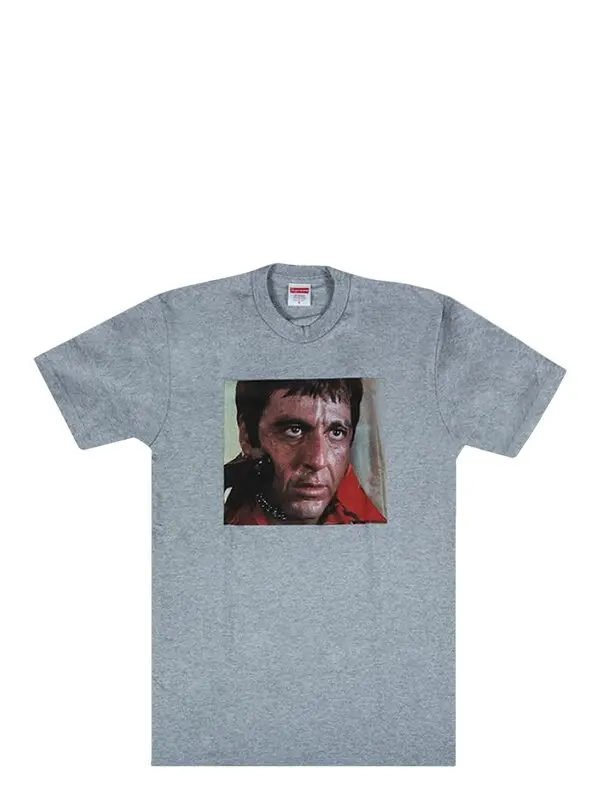 Supreme Scarface Shower Tee 'heather - Grey