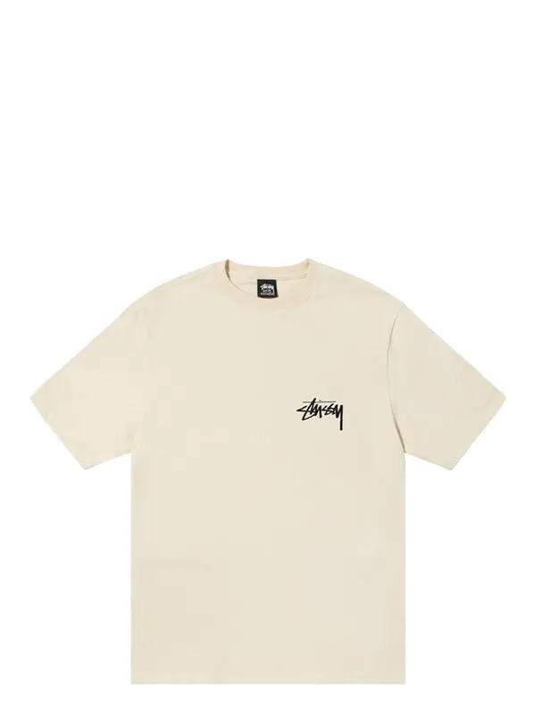 StÜssy 8 Ball Fade Tee 'putty - Cream