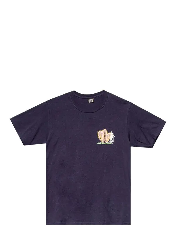 StÜssy Desert Bloom Tee 'navy - Blue