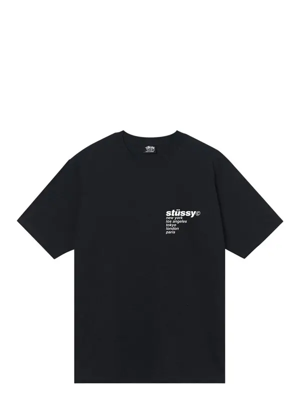 StÜssy Strawberry Tee - Black