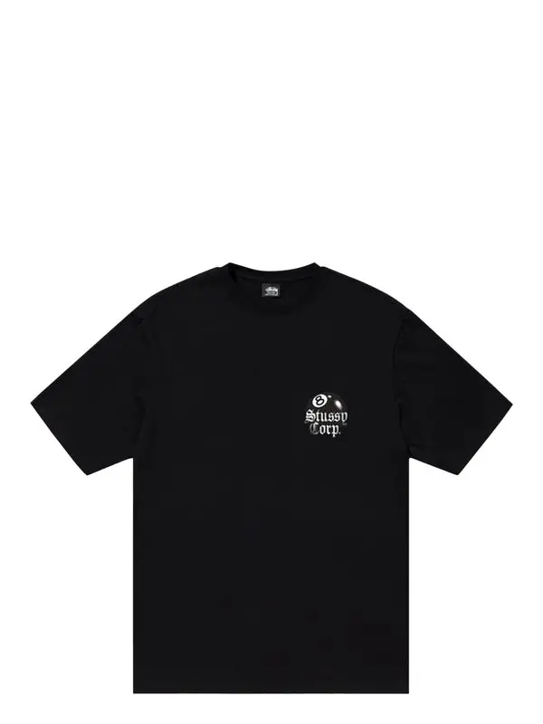 StÜssy 8 Ball Corp. Tee - Black