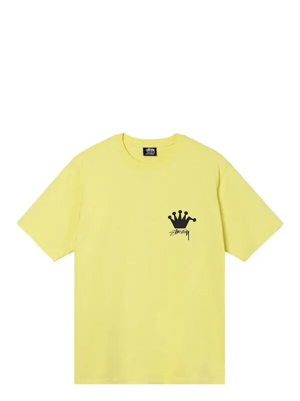 StÜssy Lb Crown Tee - Yellow