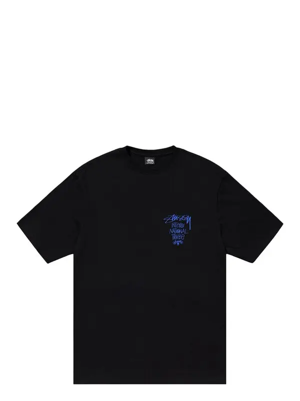 StÜssy Tribe Stack Tee - Black