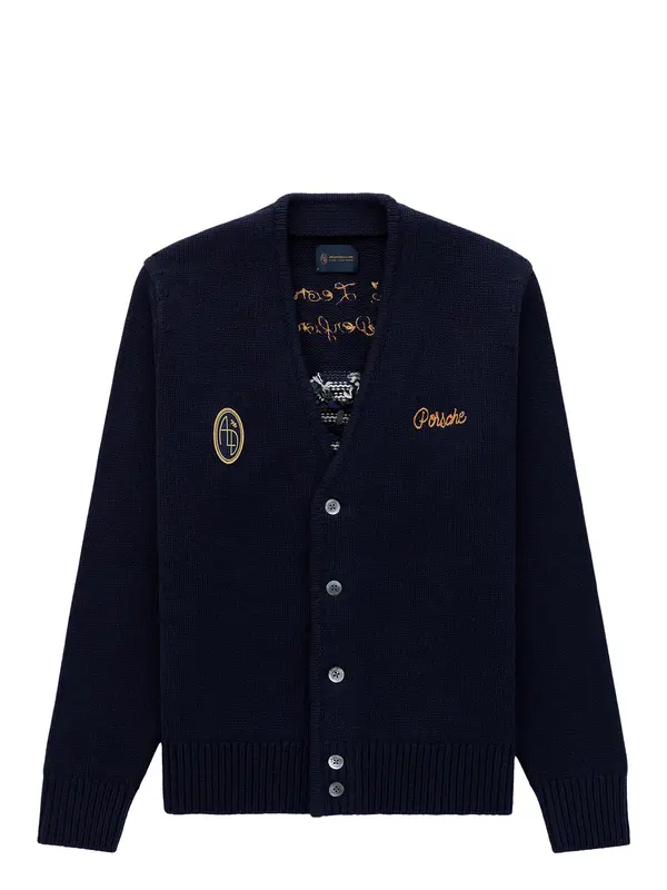 Aimé Leon Dore X Porsche 356 Cardigan - Blue