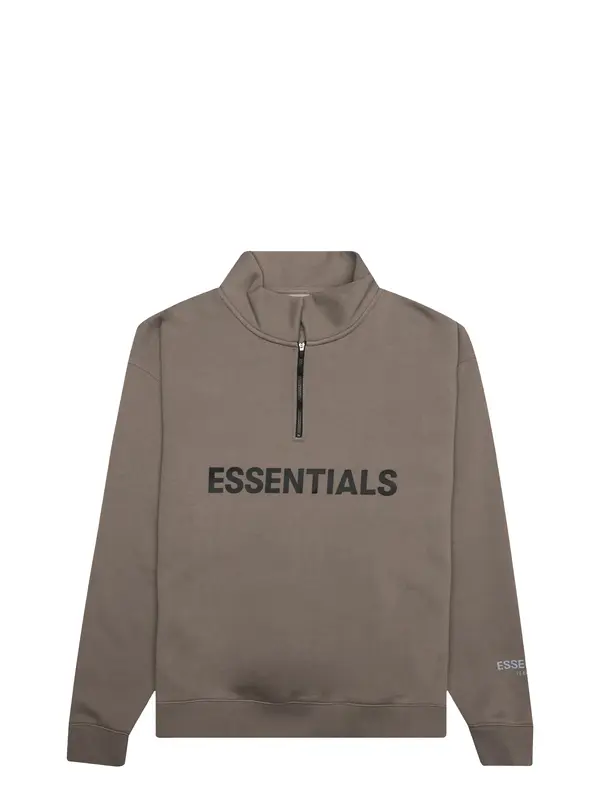 Fear Of God Mockneck Half Zip - Tan