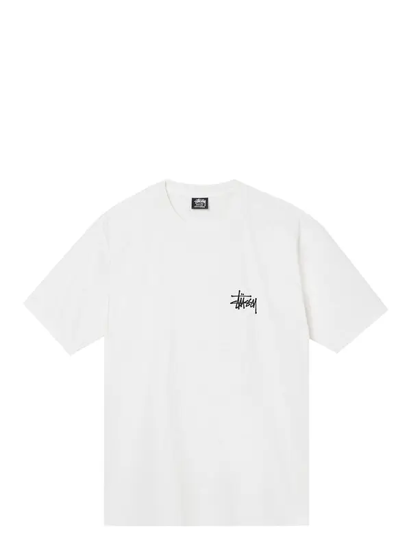 StÜssy Skull Wings Pigment Dyed Tee - White