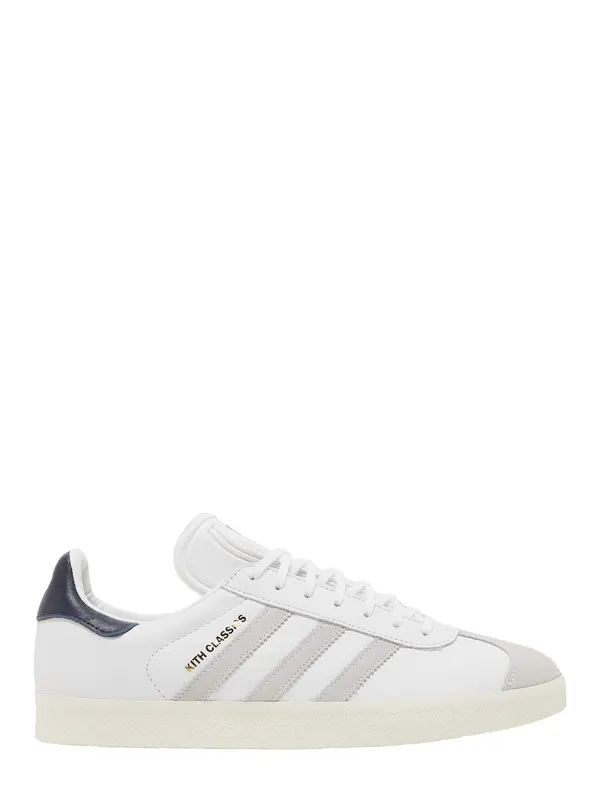Adidas Kith X Gazelle Classics Program Sneakers - White