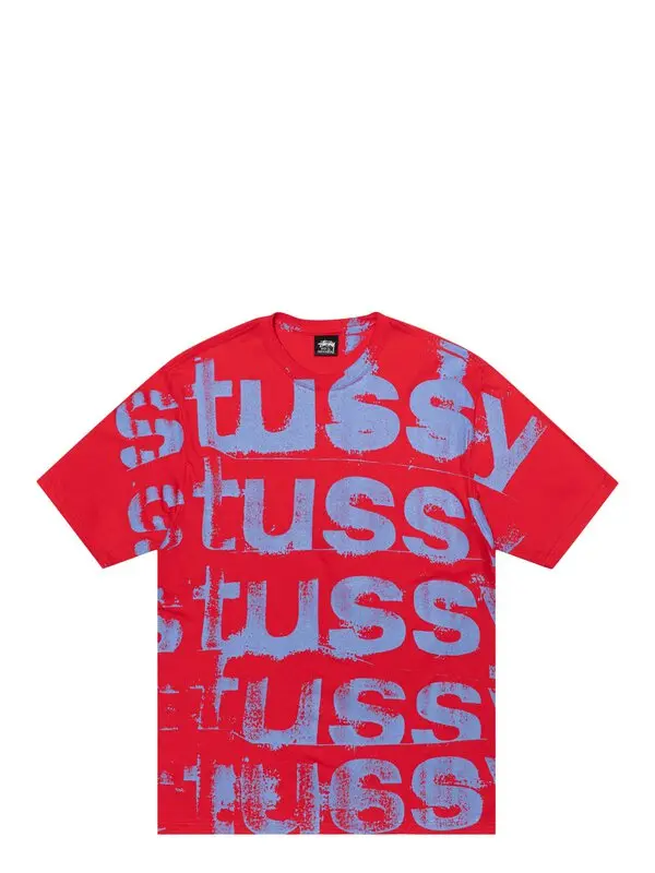 StÜssy Stamp Tee - Red