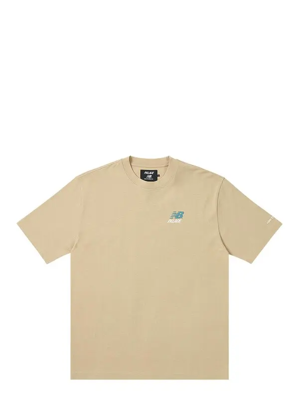 PALACE X New Balance Logo T-shirt - Tan