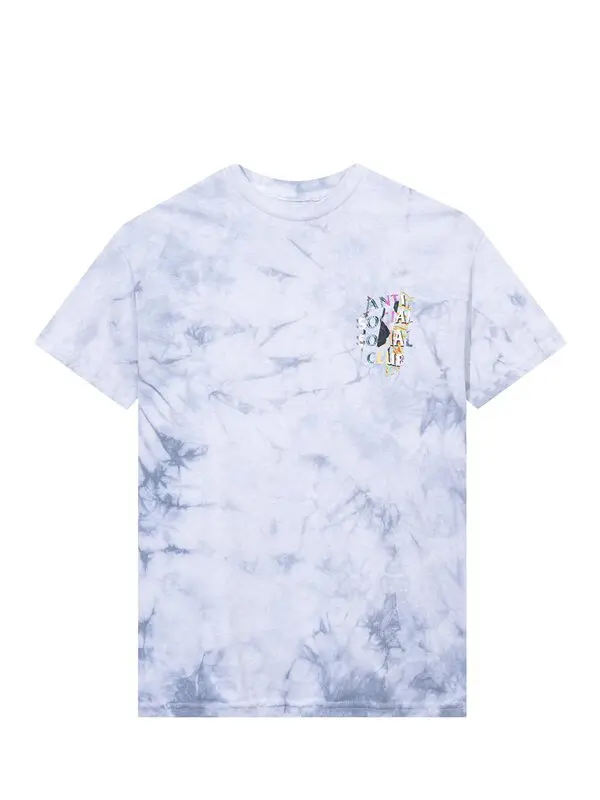 ANTI SOCIAL SOCIAL CLUB Dissociative Tie Dye Tee 'dissociative - Grey