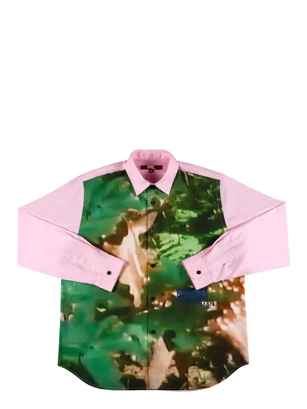 Supreme X Junya Watanabe X Comme Des Garçons Nature Shirt - Pink