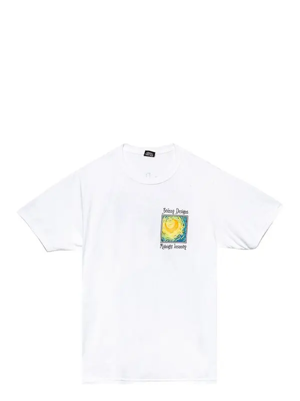 StÜssy Midnight Insanity Tee - White