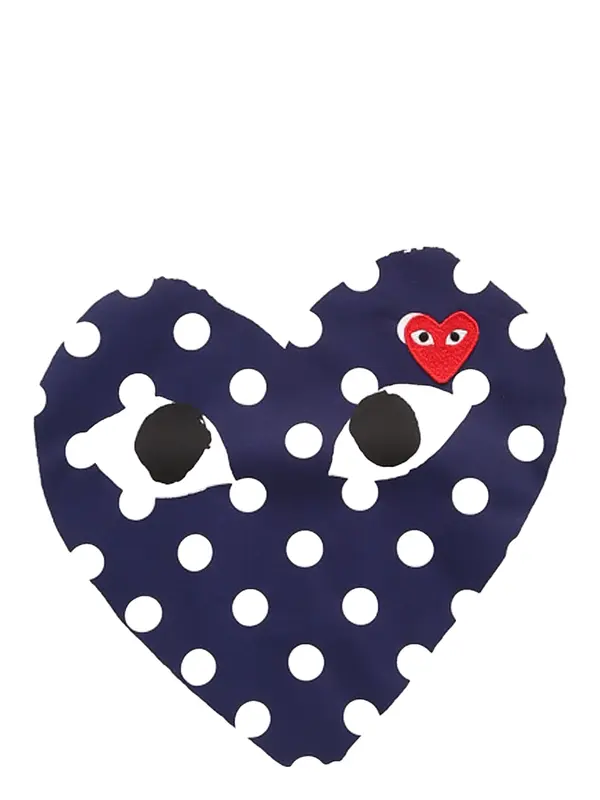Play Comme Des Garcon Polka Dot Tee - White