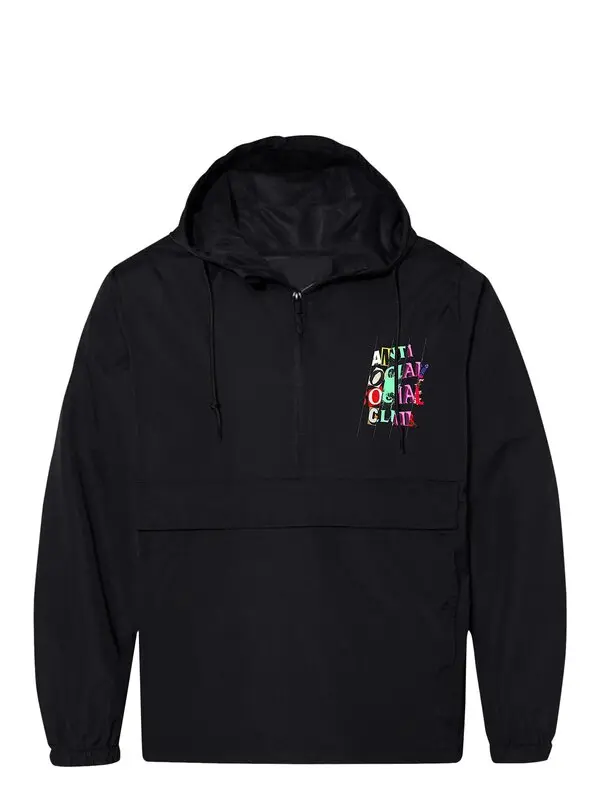 ANTI SOCIAL SOCIAL CLUB Radness Anorak Jacket - Black