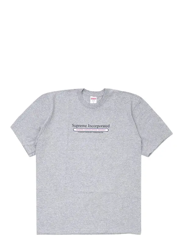 Supreme Inc. T-shirt 'heather - Grey