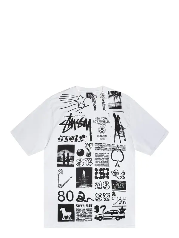 StÜssy Sara Tee - White