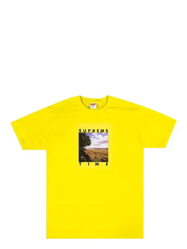 Supreme Time Tee - Yellow