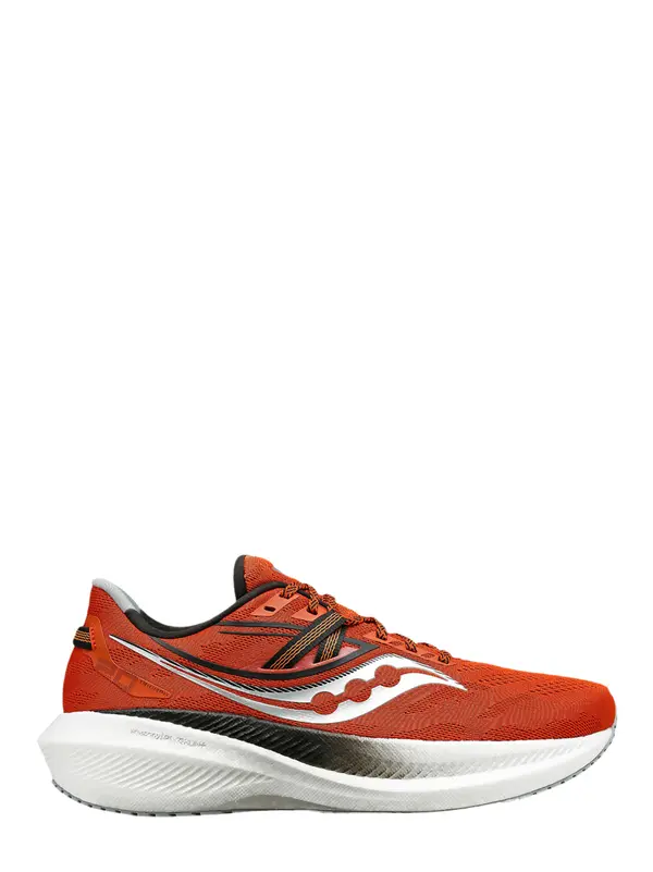 Saucony Triumph 20 Lava Fossil Sneakers - Red