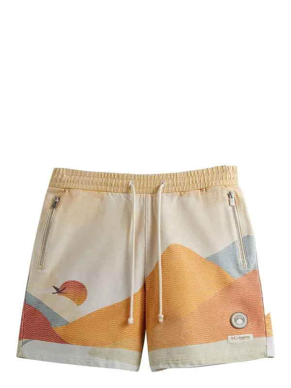 Kith For Columbia Pfg Fleece Short - Multicolor
