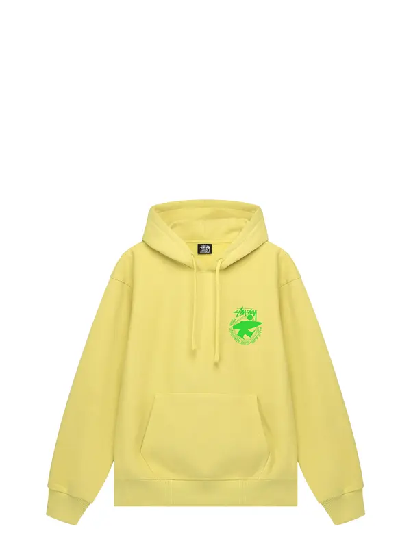 StÜssy Beach Roots Hoodie - Yellow
