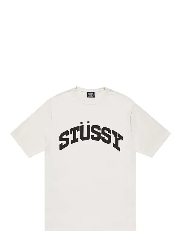 StÜssy Block Sport Pigment Dyed Tee 'natural - White