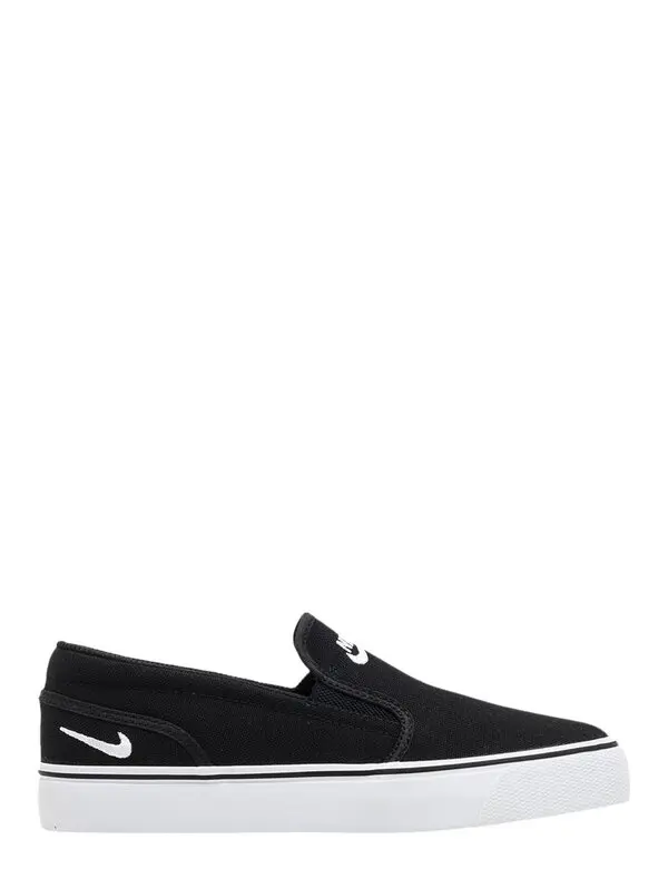 Nike Toki Slip-on Canvas Sneakers - Black