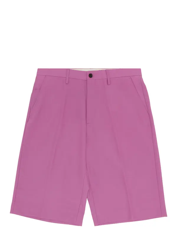 Supreme Wool Trouser Short - Pink