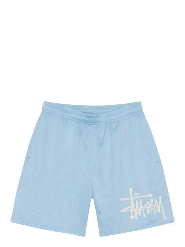 StÜssy Big Basic Mesh Short - Blue
