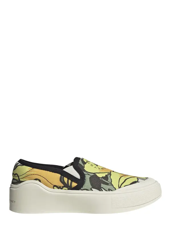 Adidas Stella Mccartney Court Slip-on Sneakers - Green