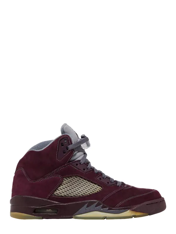 JORDAN 5 Retro Ls 'burgundy' 2006 - Red