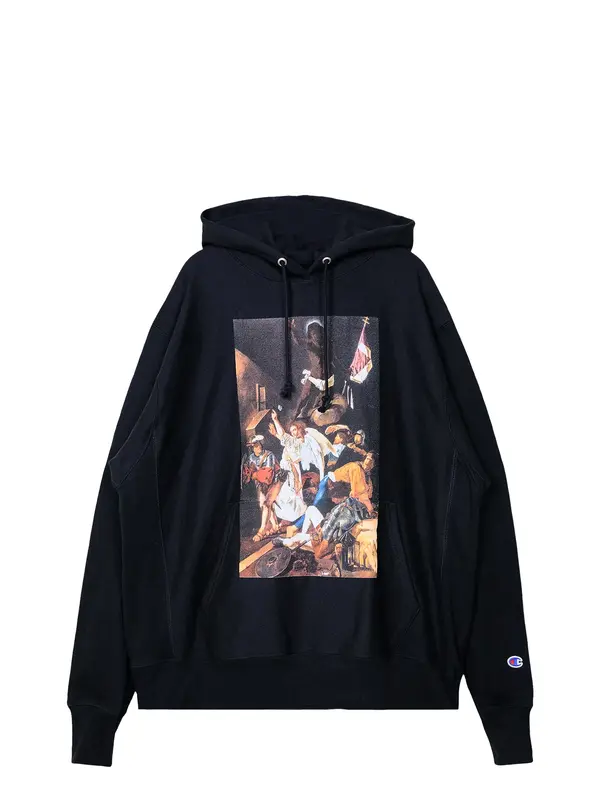 DENIM TEARS X Pyrex Tears Hoodie - Black