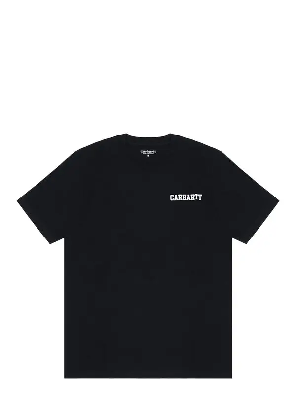 Carhartt Work In Progress College Script It T-shirt - Black