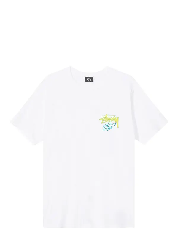 StÜssy Super Bloom Tee - White