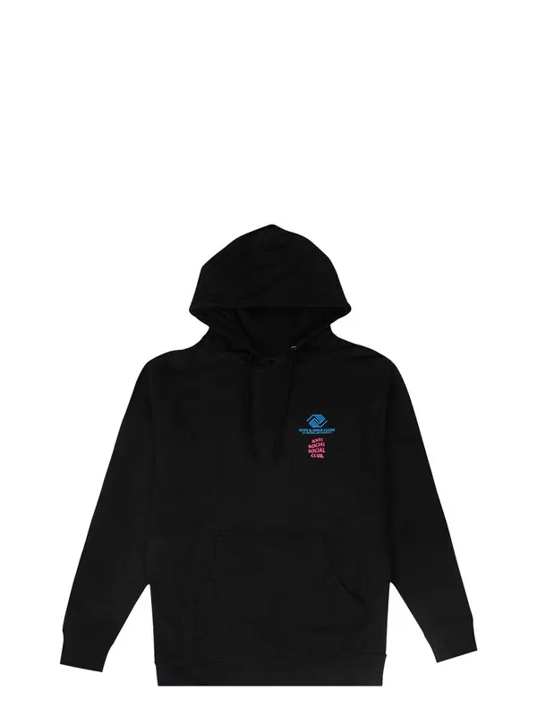ANTI SOCIAL SOCIAL CLUB X Bgcmla Logo Hoodie - Black