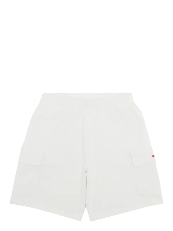 Supreme Small Box Baggy Cargo Sweatshorts - White