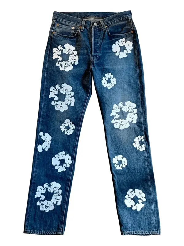 LEVI'S X Denim Tears Cotton Wreath Jean - Blue