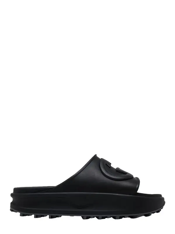 Gucci Interlocking G Sandal - Black