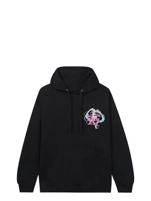 ANTI SOCIAL SOCIAL CLUB X Good Smile Racing Hatsune Miku Hoodie - Black