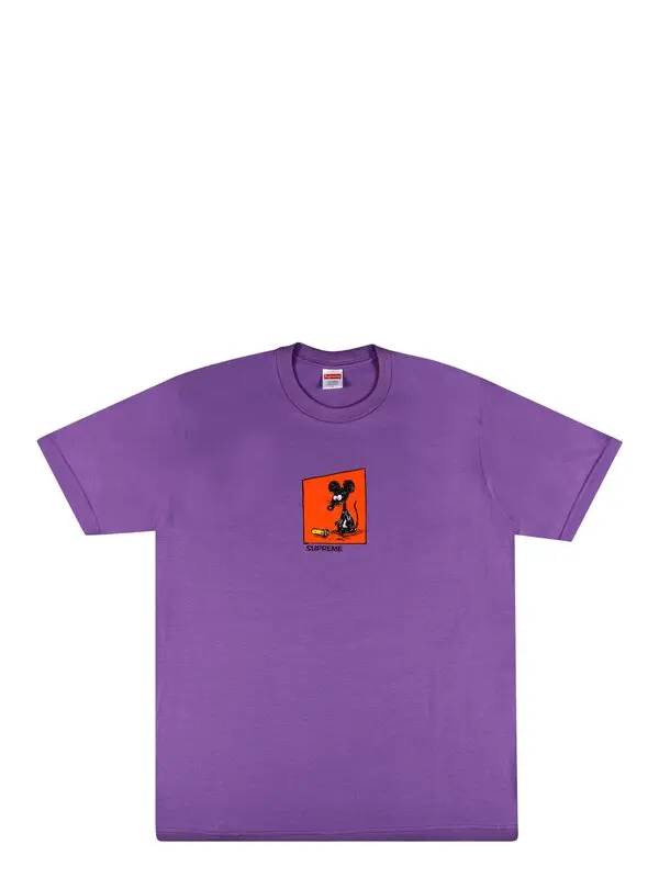 Supreme Mouse Tee - Purple