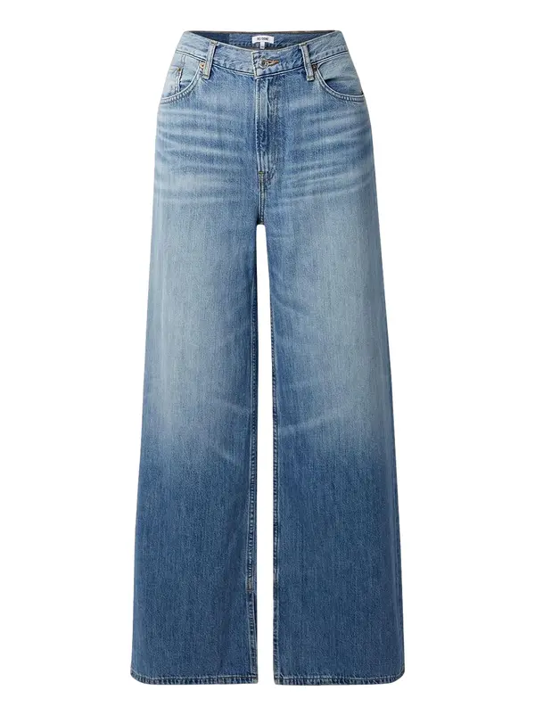 RE/DONE Low Rider Boyfriend Jeans - Mid Denim