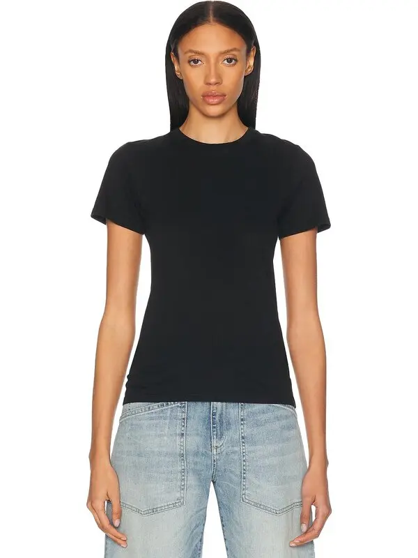 NILI LOTAN Mariela Tee - Jet Black